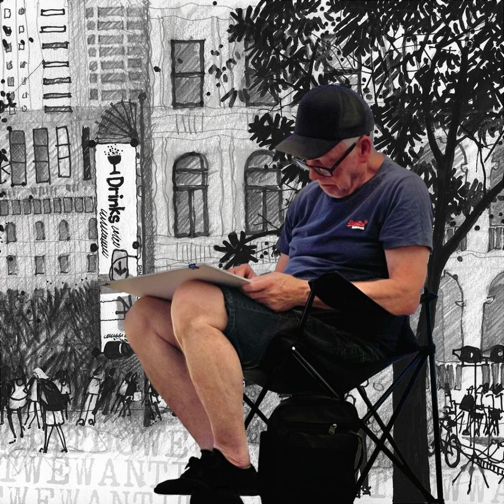 Alan Innes – AsiaLink Sketchwalk 2024